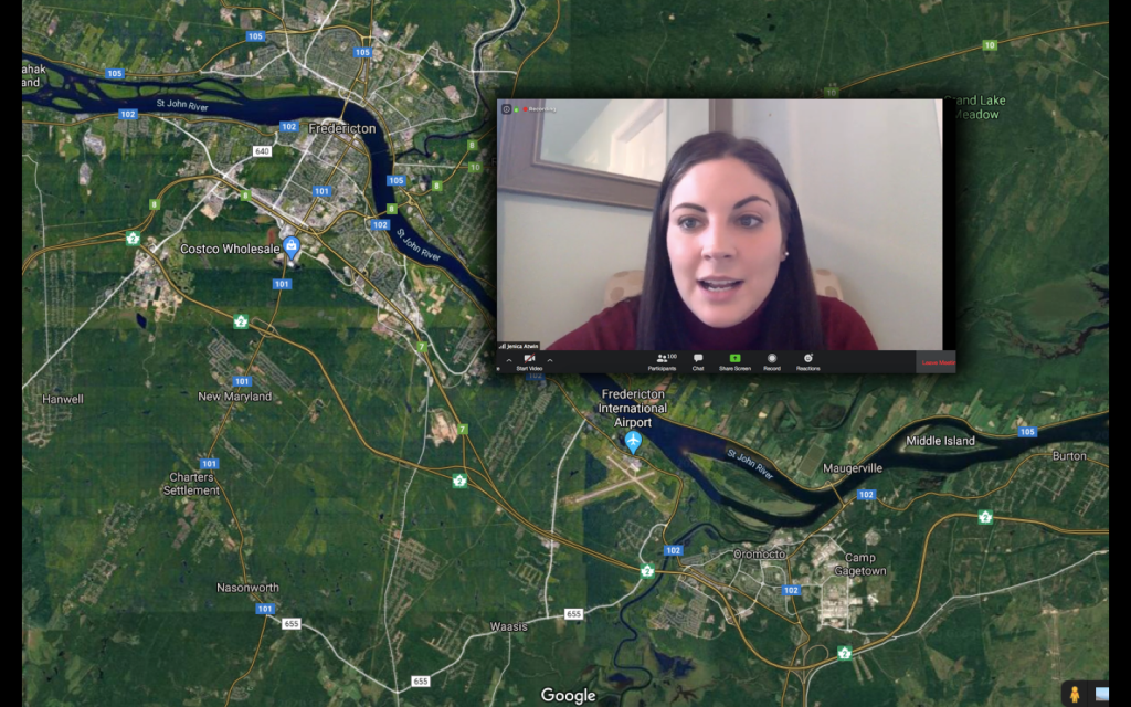 Moving the town hall online - MP Jenica Atwin meets constituents in the ...
