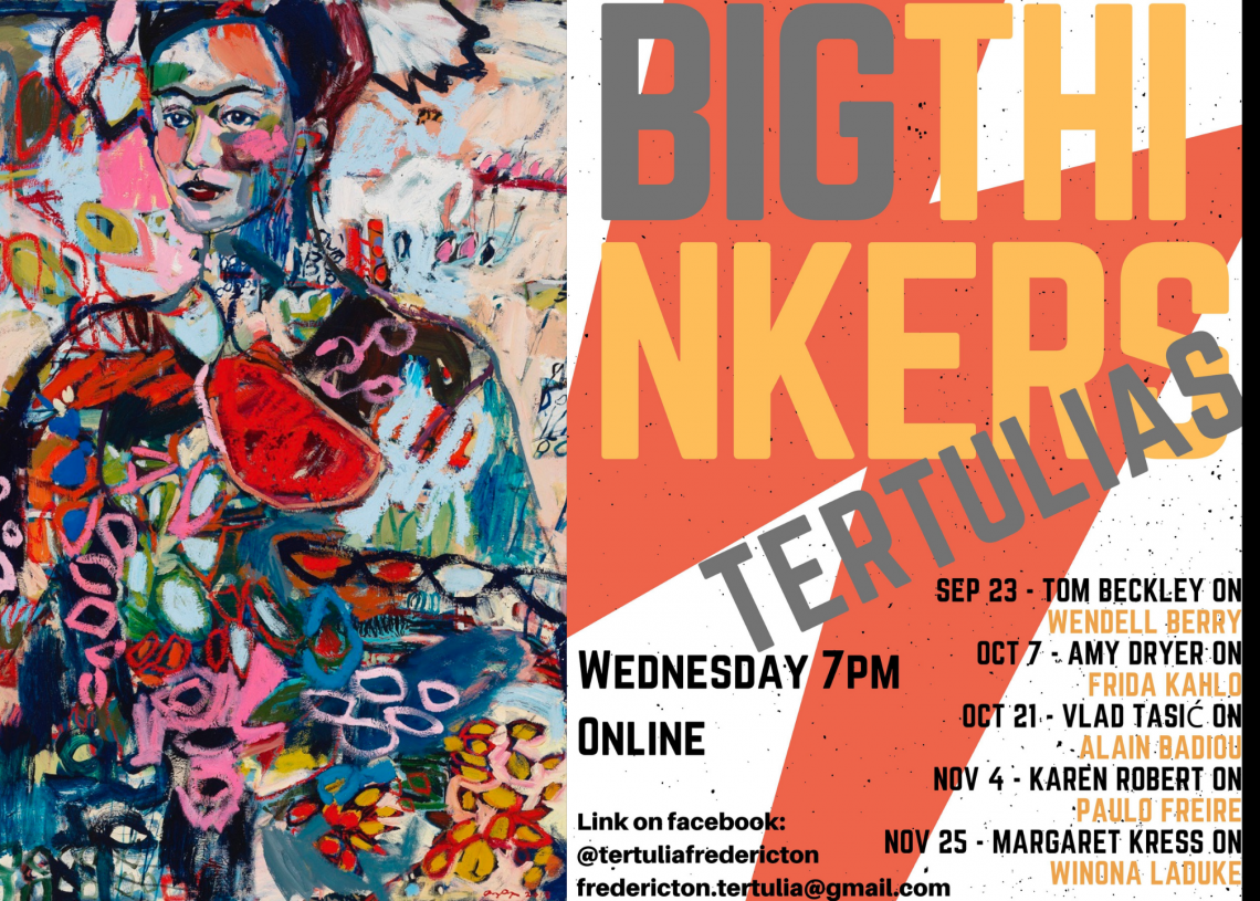 Tertulia: Amy Dryer on Frida Kahlo – NB Media Co-op