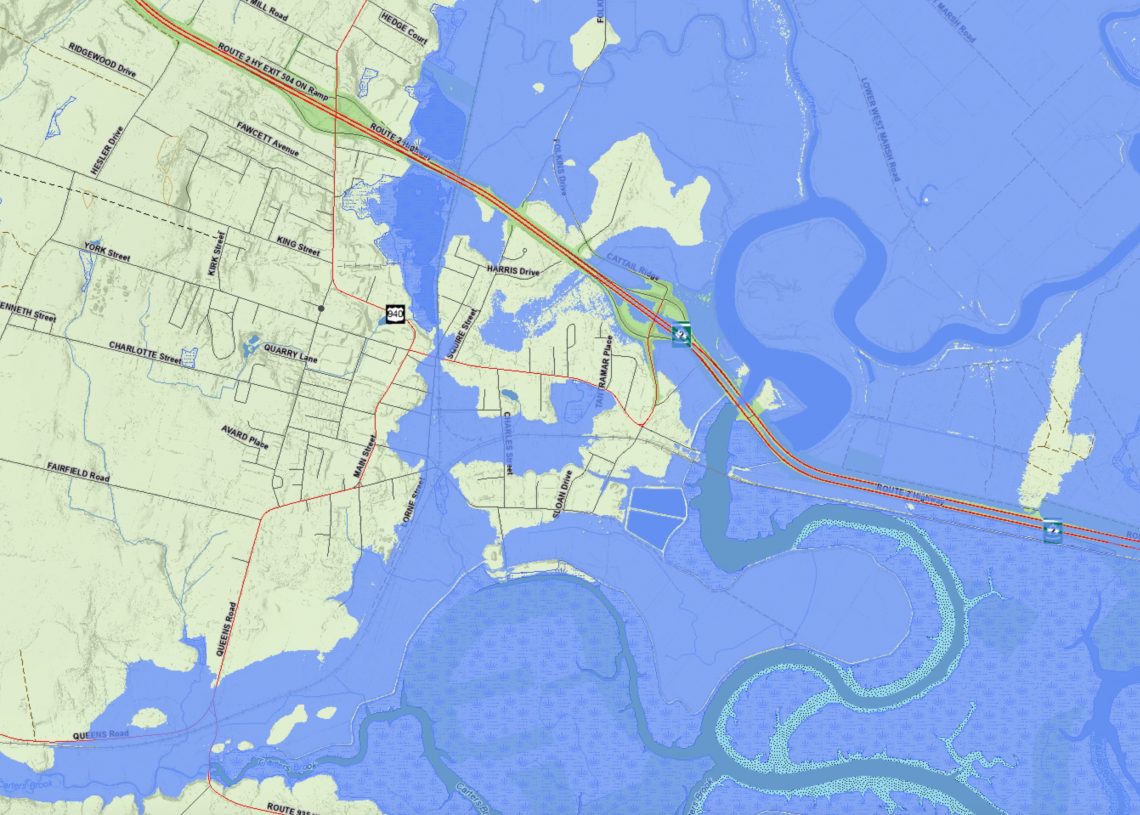 New maps show Sackville faces worsening flood risks – NB Media Co-op